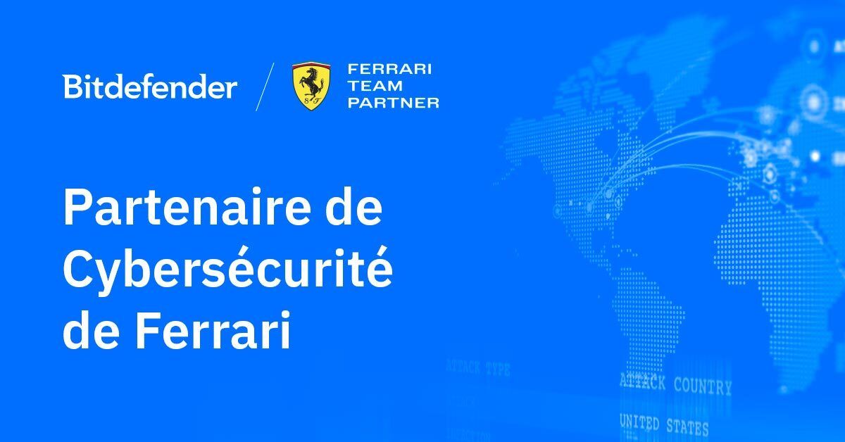 Bitdefender renforce son partenariat de cybersécurité avec Ferrari