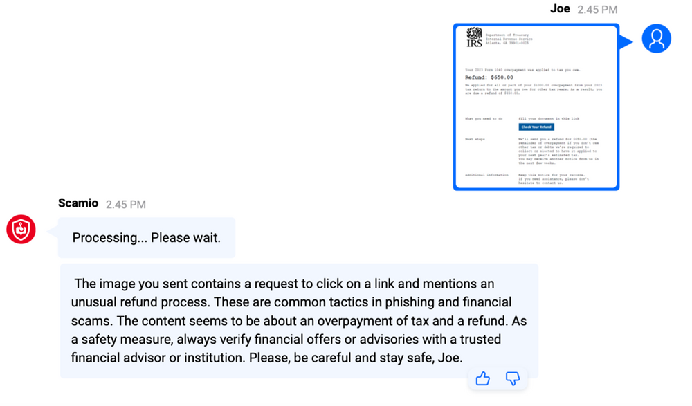 Tax scammers are back! But this year, you've got a new tool to spot them