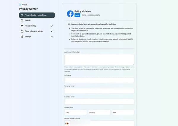 Facebook Business Page Phishing Scam Targets Small Businesses with ...