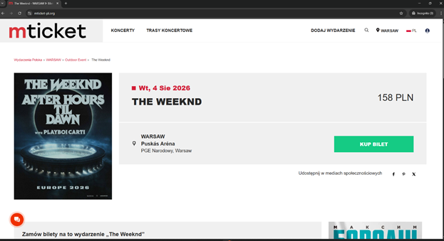 Metallica and The Weeknd Fans Targeted in Fake Concert Ticket Scams ...