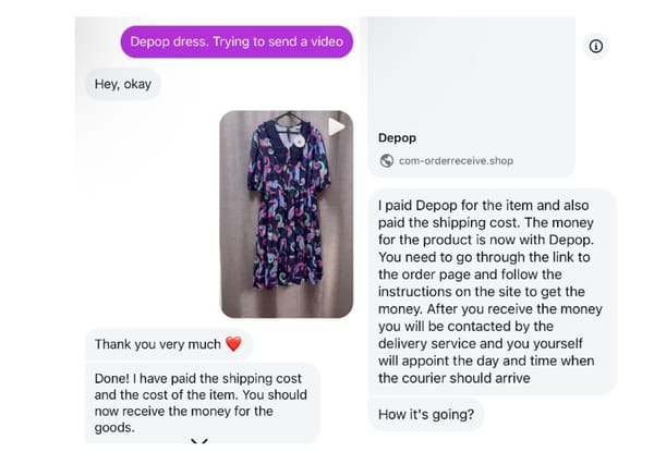 Depop Scams