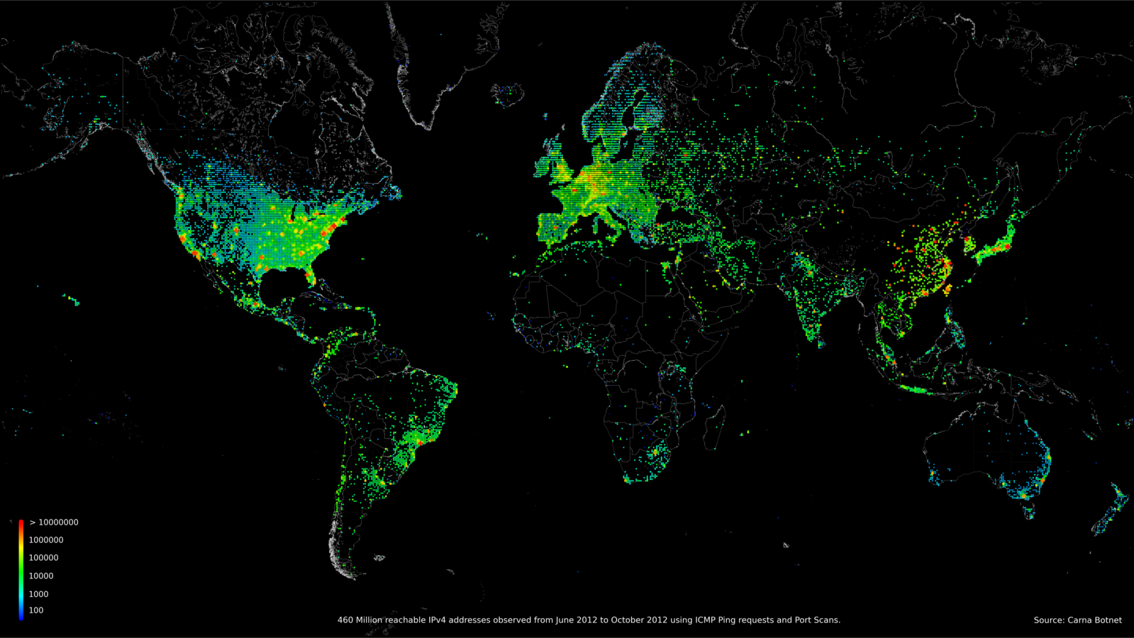 Hacker Creates Worldwide Map of Vulnerable Devices
