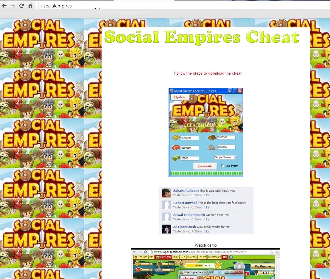 Fake Social Empires Cheat Exposes over 135,000 Facebook Users to Fraud