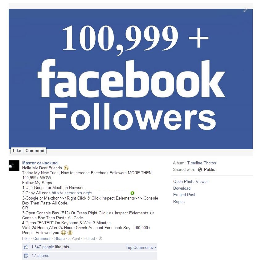Facebook Follower Scam Prompts Victims to Inject Themselves with ...
