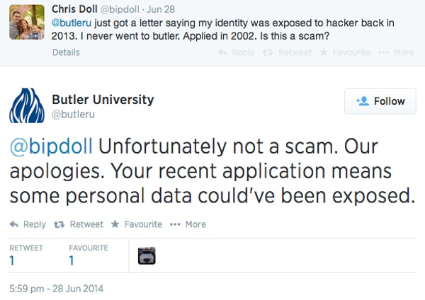 Butler University data breach victims stretch back over 30 years