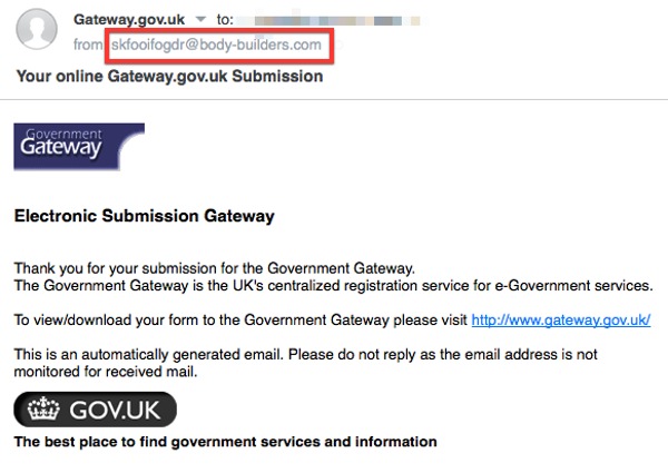 Government Gateway attack attempts to spread malware, with a little ...