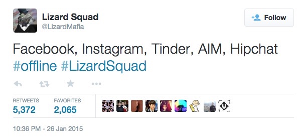Lizard Squad blamed for Facebook downtime. Facebook says "Err.. no"