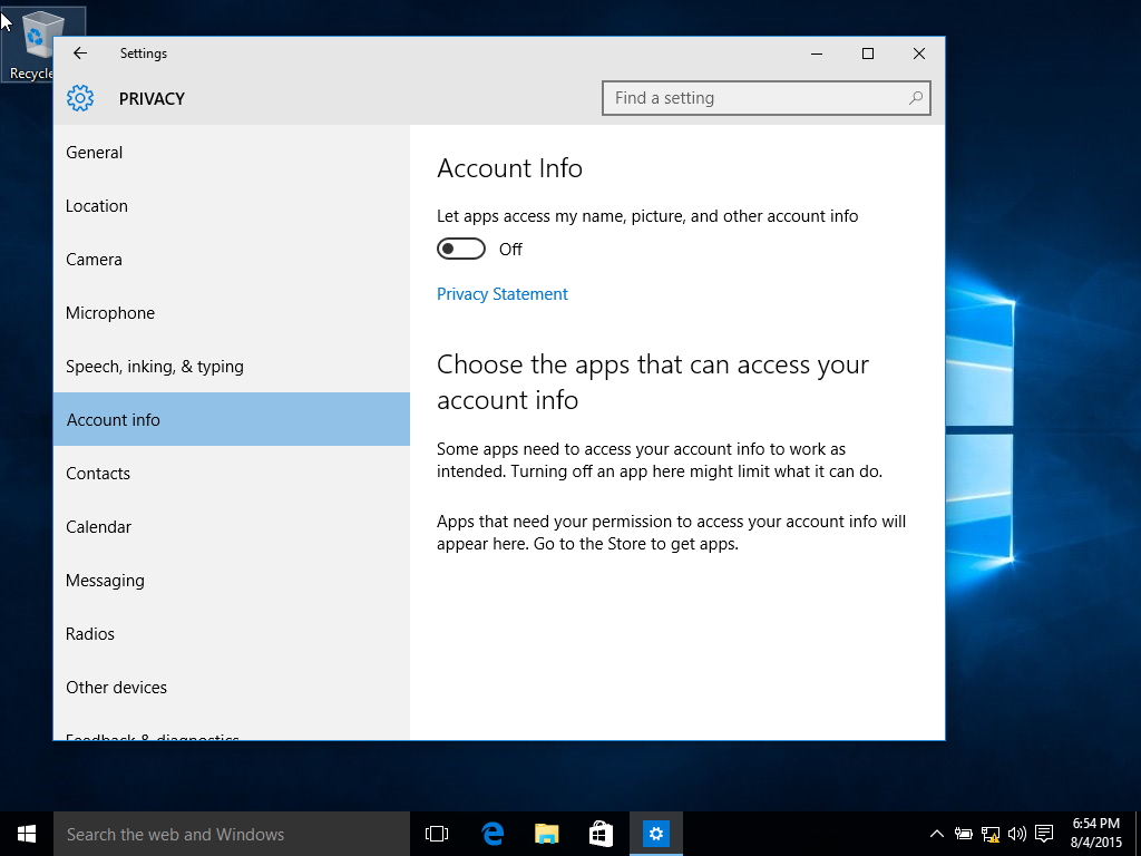 Configure Windows 10 like a privacy pro