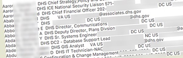 9000+ Department of Homeland Security staff have their details leaked ...