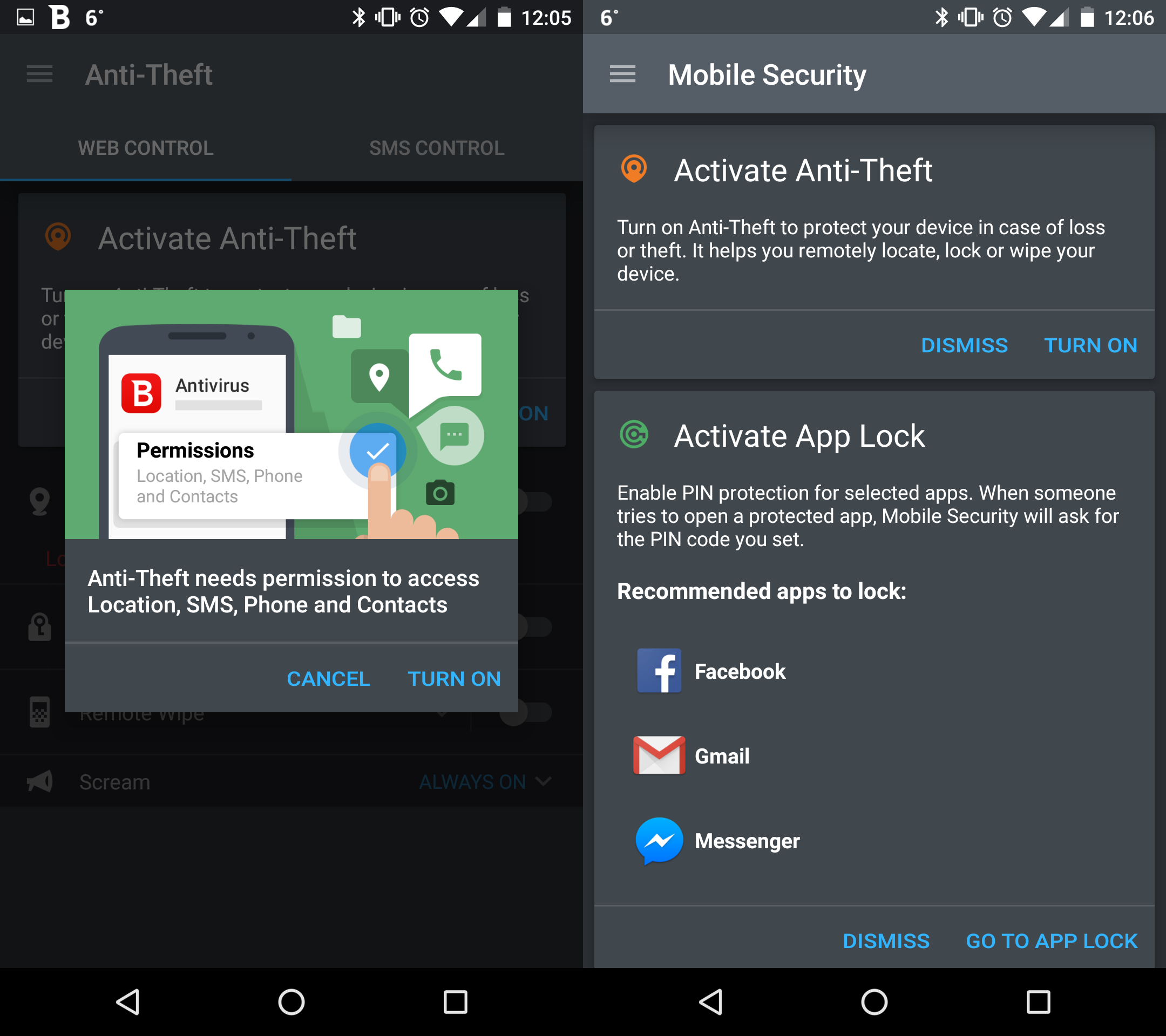 Bitdefender Mobile Security Ready for Android 6