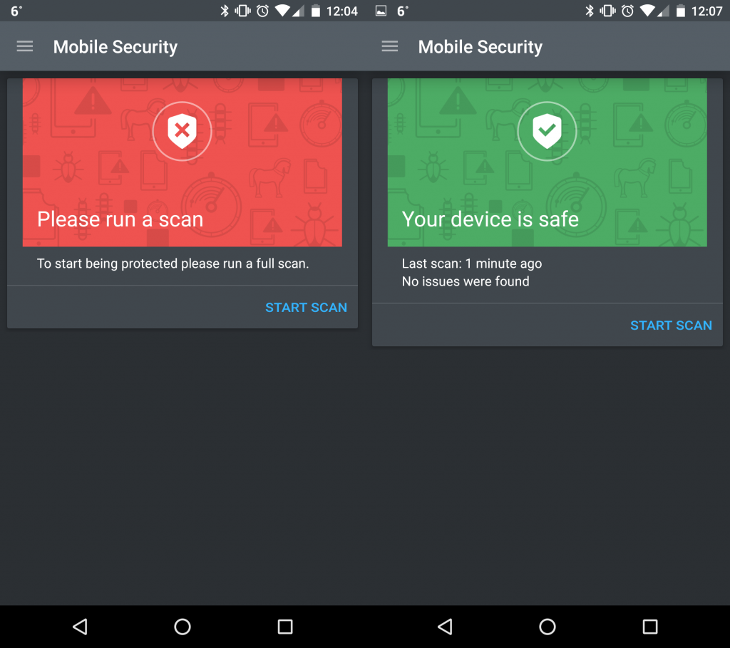 Bitdefender Mobile Security Ready for Android 6