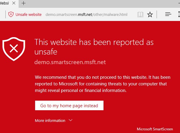 Scammers can trick Microsoft Edge into displaying fake security warnings