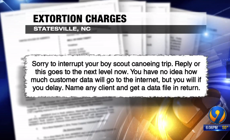 Network chief allegedly tries to extort $750,000 from former employers