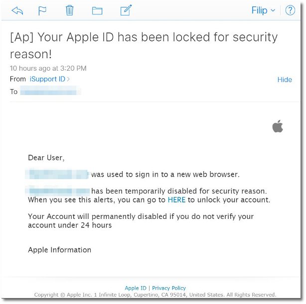 "Your account has been locked" - 7 telltale signs of a phishing scam