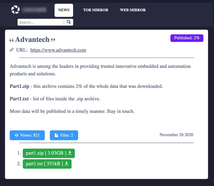 Conti ransomware attack demands $14 million from industrial IoT firm ...