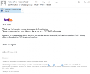 Post-Holiday Delivery Phishing Campaigns Seek to Infect Your Devices ...
