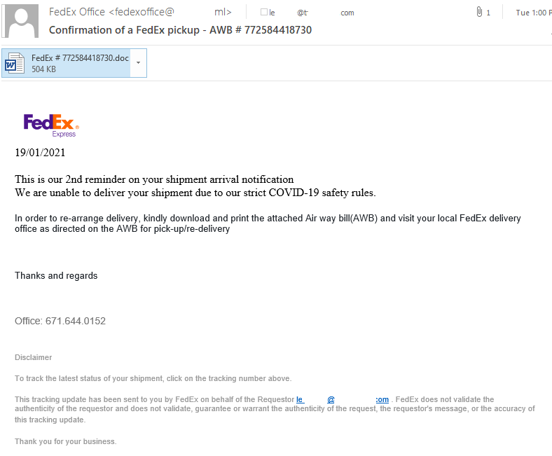 Post-Holiday Delivery Phishing Campaigns Seek to Infect Your Devices ...