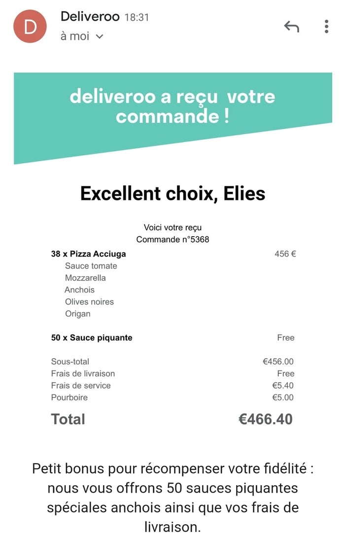 How Deliveroo Scared Customers into Believing They Had Been Scammed
