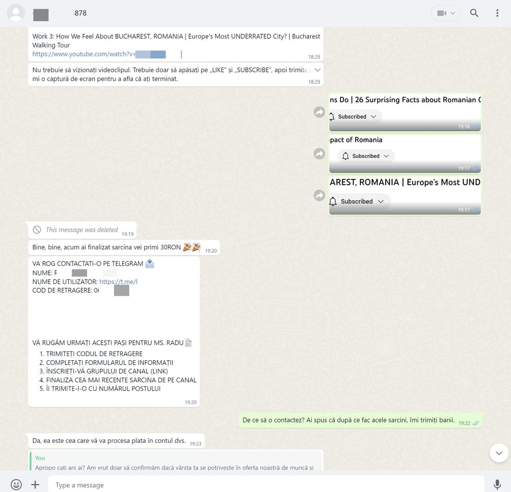 The anatomy of a scam: ‘Like YouTube Videos and Get Paid’ schemes